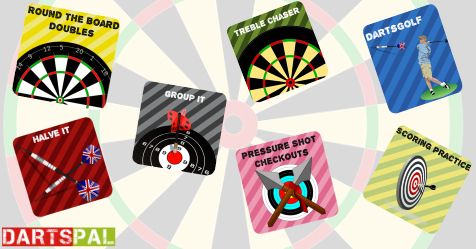 DartsPal - Interactive Darts Practice Games